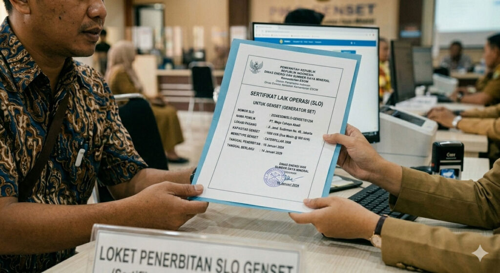 Persyaratan Dokumen (Administrasi) SLO Genset - Konsultanslf.com